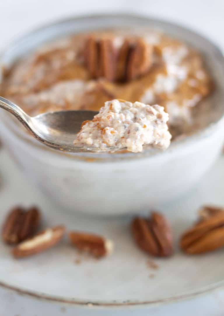 No-Oats Low-Carb Keto Oatmeal - Cassidy's Craveable Creations