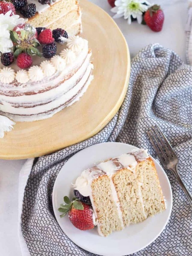 Classic Keto Vanilla Cake – Cassidy's Craveable Creations